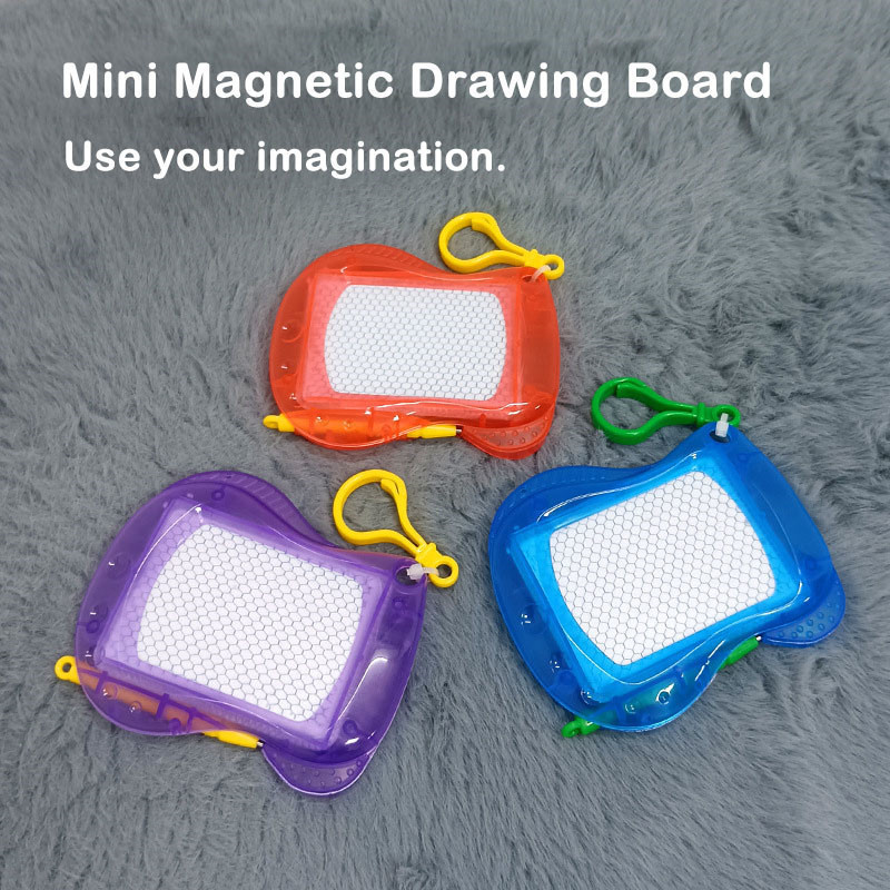 Magnetic Drawing Board Keychain Backpack Keychain Clip Drawing Boards ...