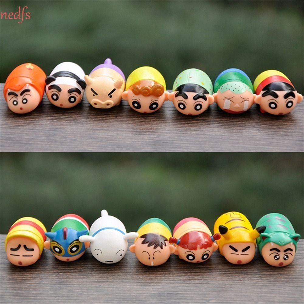 NEDFS Crayon Shin-chan Figure, Mini Doll Anime Figure Shinnosuke Nohara ...