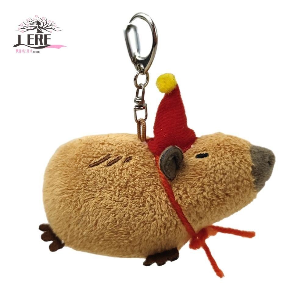 JEREMY1 Capybara Plush Keychain, Capybara Simulation Capybara Pendant ...