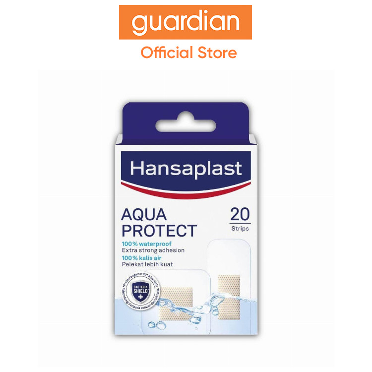 Hansaplast Aqua Protect Waterproof Plaster, 20pcs | Shopee Singapore