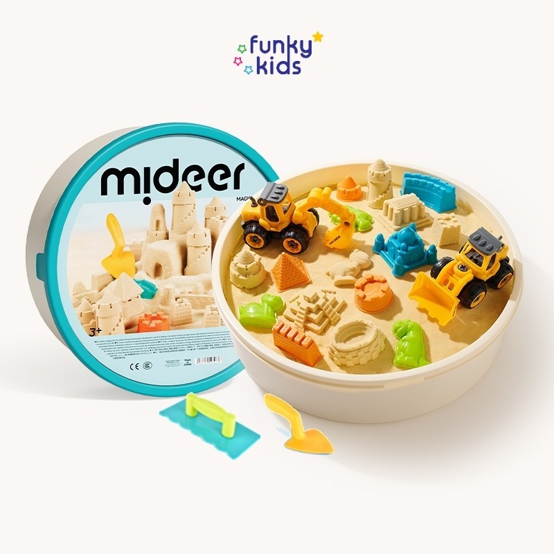 MiDeer Magic Sand Play Set 2 Kg Sand With 25 Accessory, Sensory Play ...