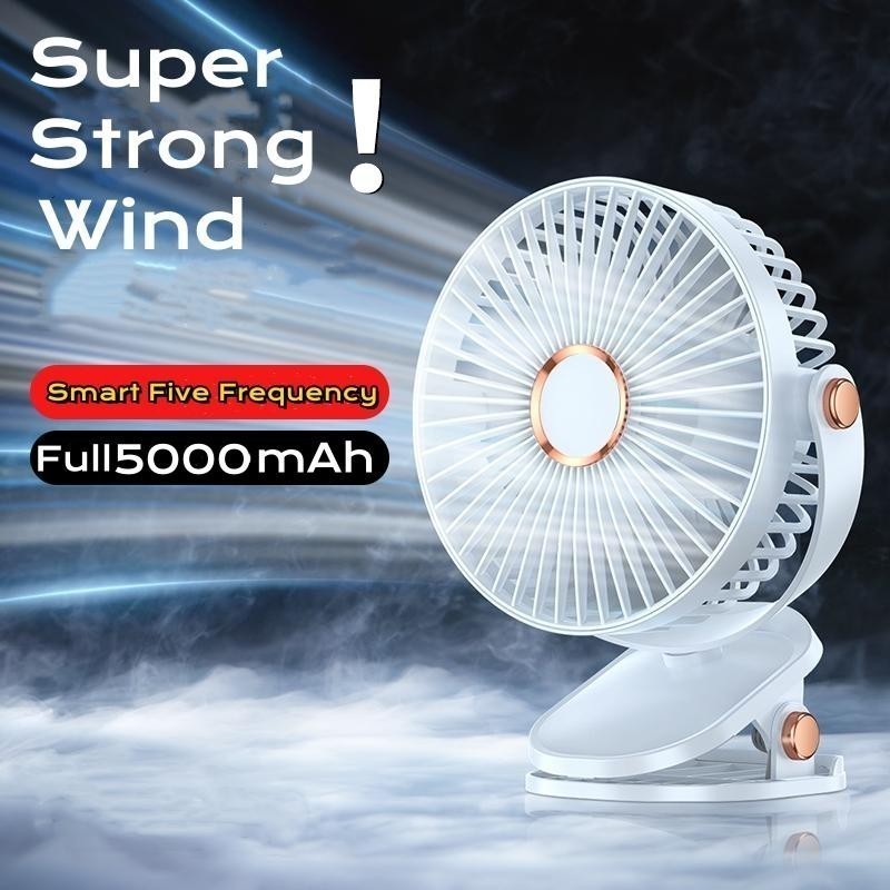 Fan Mini 5-Speed Clip-on Fan Mini Fan Portable Fan Ceiling Fan ...