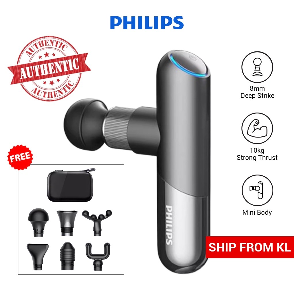 PHILIPS Mini Massage Gun 5101G Fascia Gun Muscle Massage Gun Massage ...