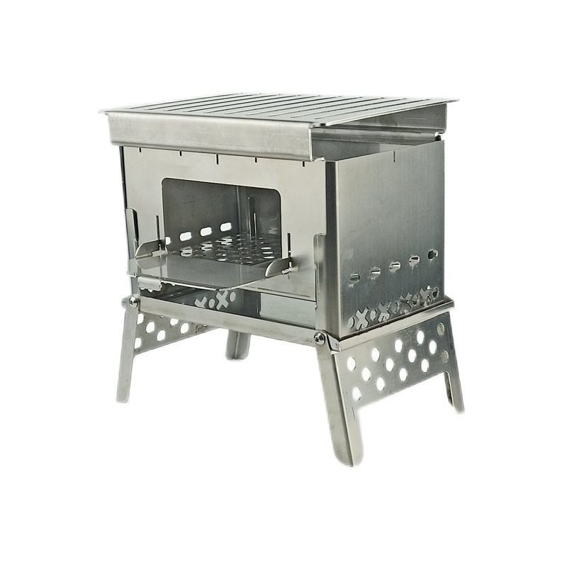 Outdoor New6Portable Gas Stove Barbecue Camping Anti-Wind Fire Table ...