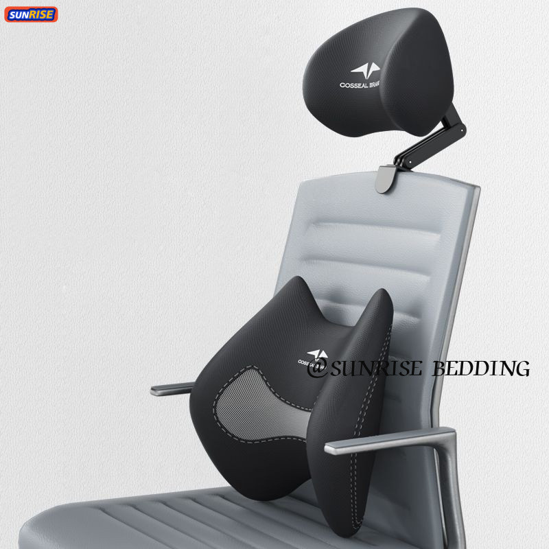 Office Chair Headrest, Computer Chair Lumbar Back, Adjustable Bracket ...