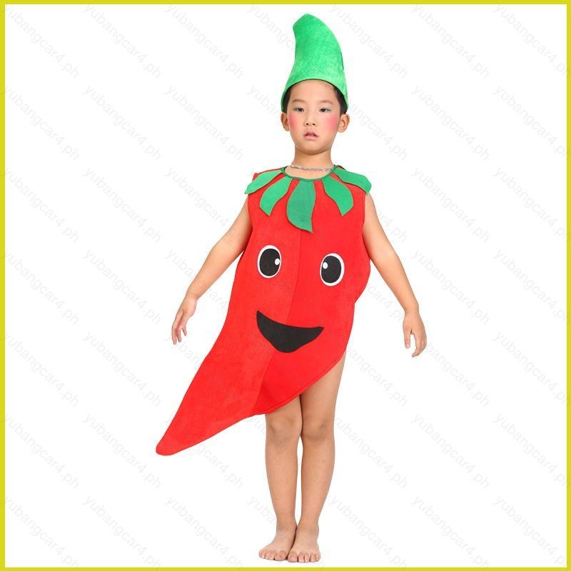 YB3 Nutrition Month Costume Childrens performance clothing eggplant fruit vegetable clothing BY3 ...