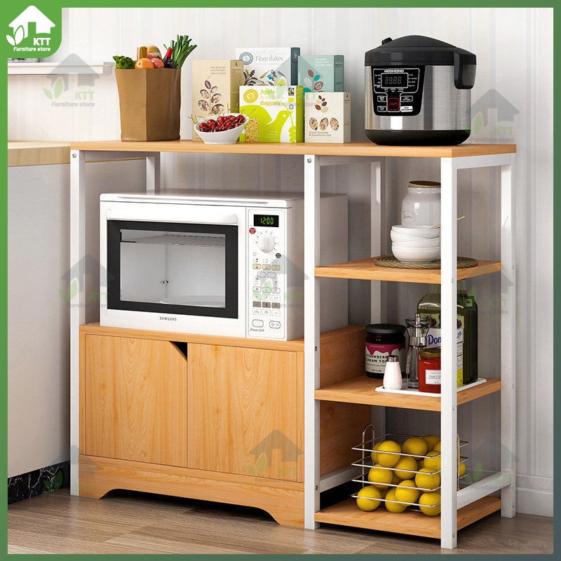 Kitchen rack floor multi-layer kitchen storage rack storage rack ...
