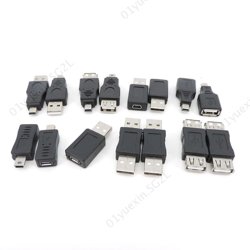 USB 2.0 type A male female to usb B mini 5pin 5p male female to mirco ...