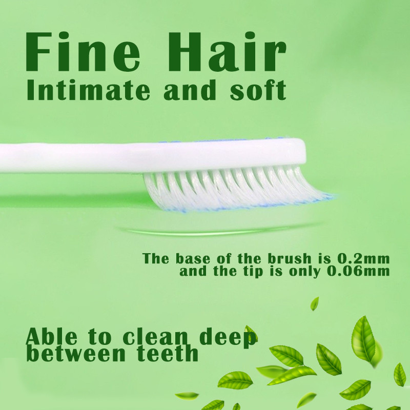 Nano Soft Toothbrush USA Adult Ultra Fine Super Soft Tooth Brush ...