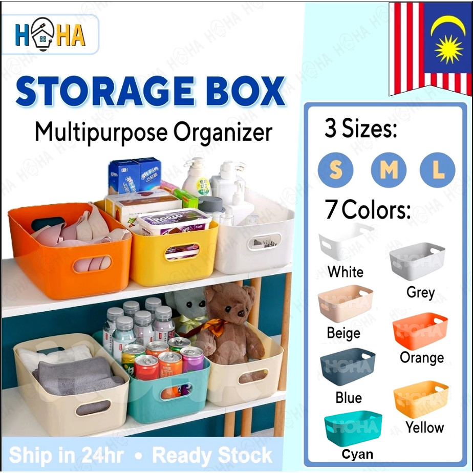 Plastic storage box cosmetics storage box kitchen storage box organize ...