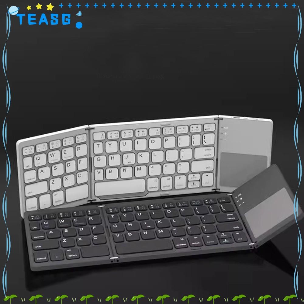TEASG Bluetooth Keyboard, Dual Bluetooth 5.1 Numeric Keypad Foldable Wireless Keyboard, 3 ...