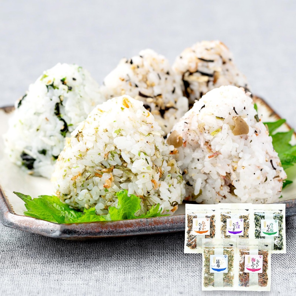 Sawada Foods Additive-free Furikake Assortment 5 Types Fresh Furikake ...
