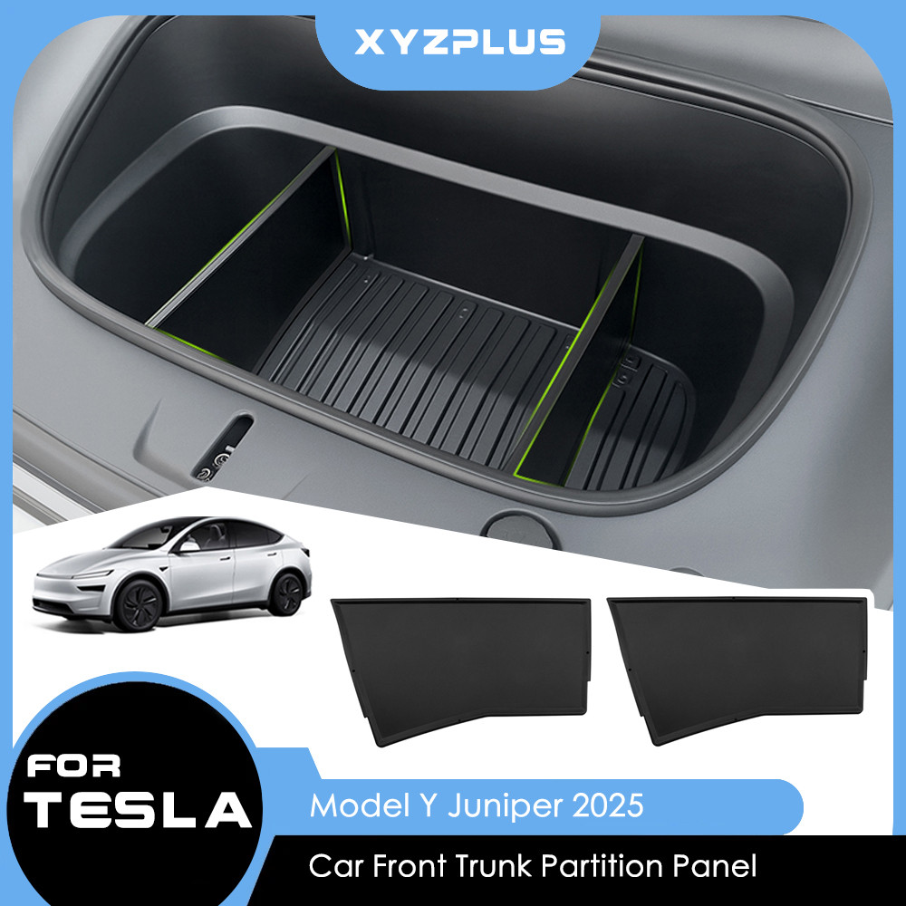 Car Front Spare Box Organizer Board For Tesla Model Y Juniper Launch ...