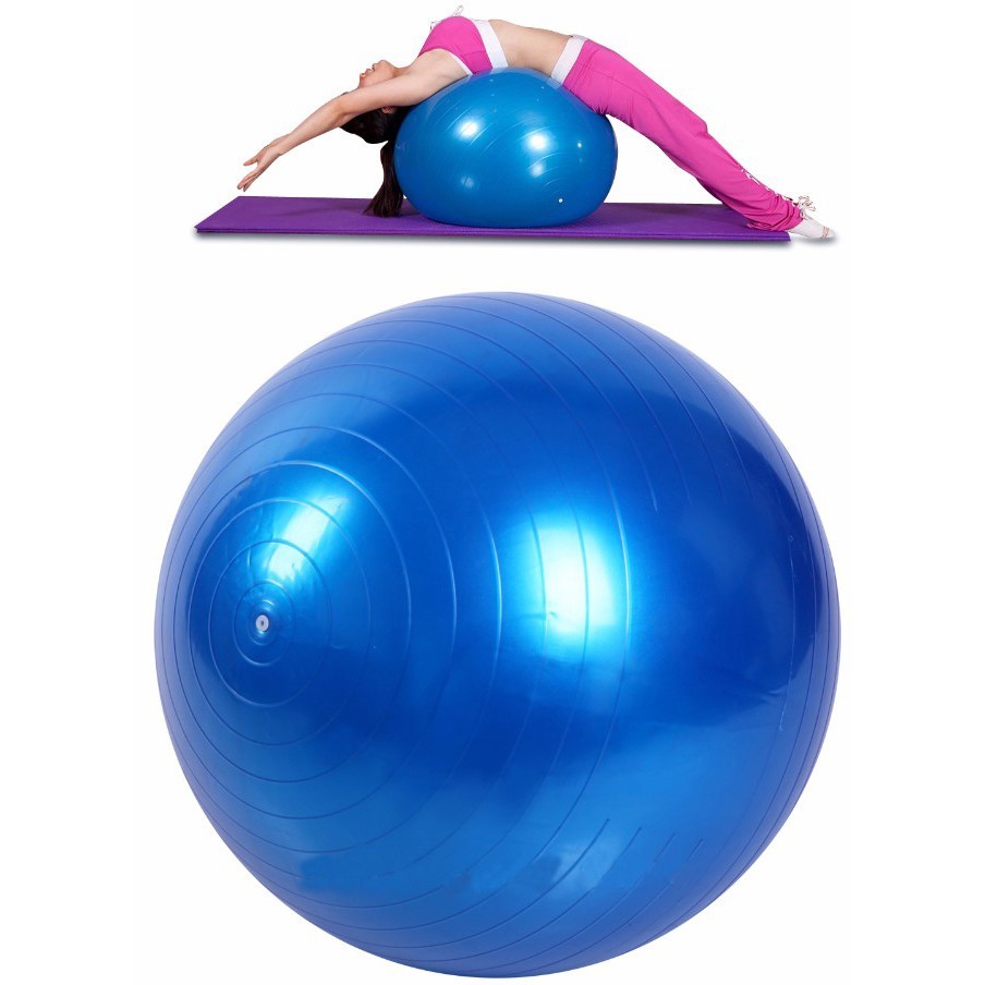 Yoga Ball GymBall Fitness Pilates Gymnastics Balance Exercise Ball 55CM ...