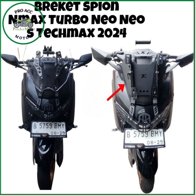 NMAX TURBO NEO S NEO TECHMAX 2024 X3 Rear View Mirror Bracket Package ...