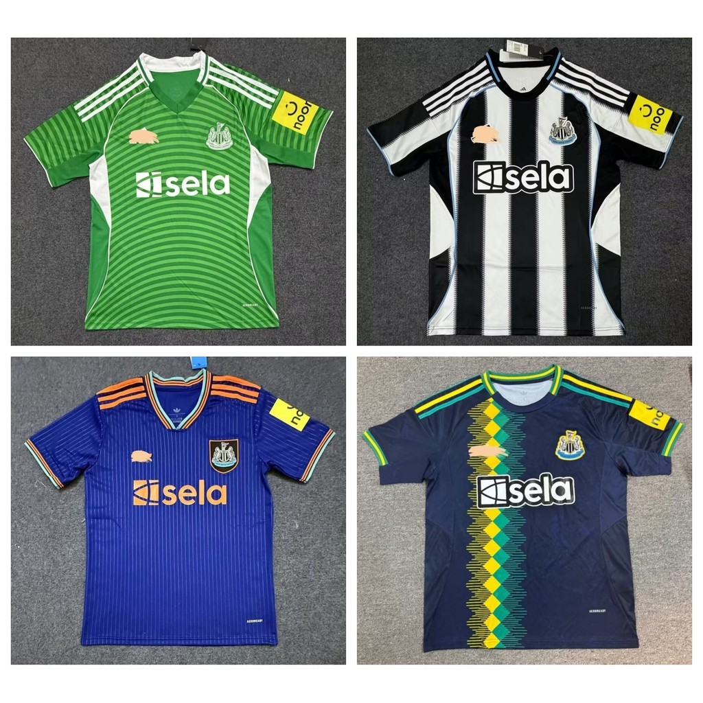 2025-26 NUFC Jersey Soccer Football Jersey T-shirt Sports Fans Version ...