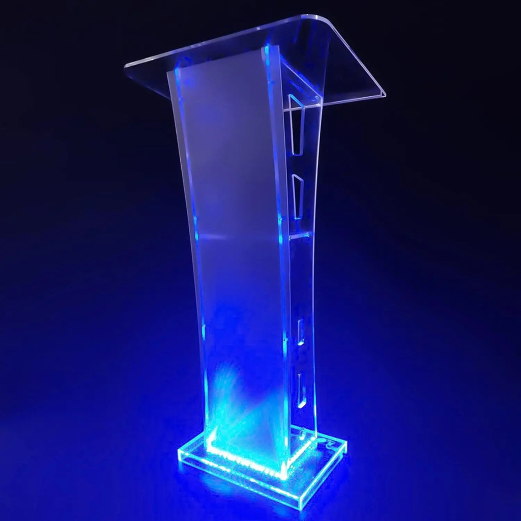 [NEW] Podium With Light, Clear Acrylic Pulpit For Churches, Church ...