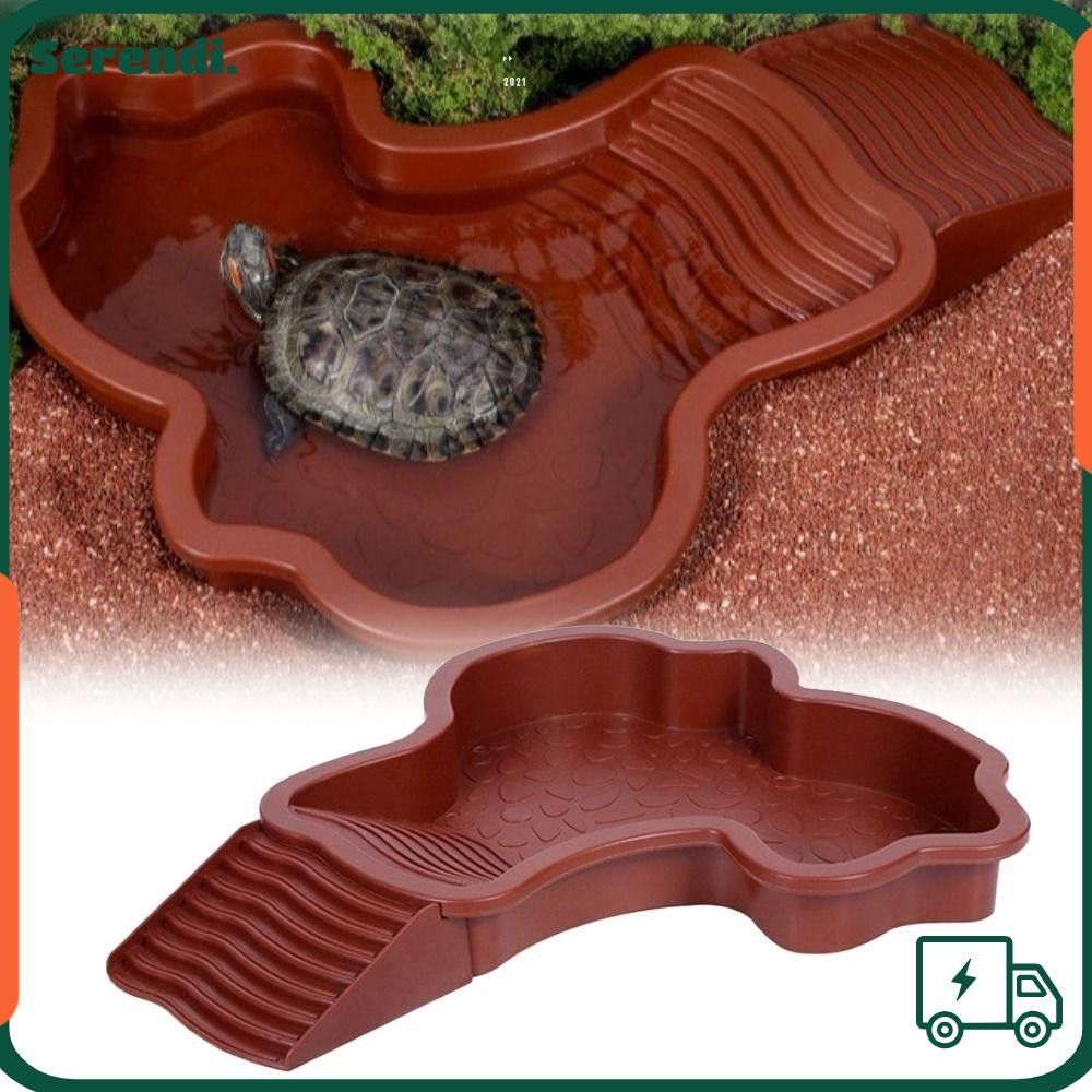 SERENDI Turtle Soaking Tub, with Ladder Landscape Design Turtle Water ...