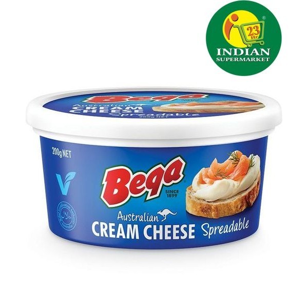 Bega Regular Cream Cheese Spreadable 200g | Shopee Singapore