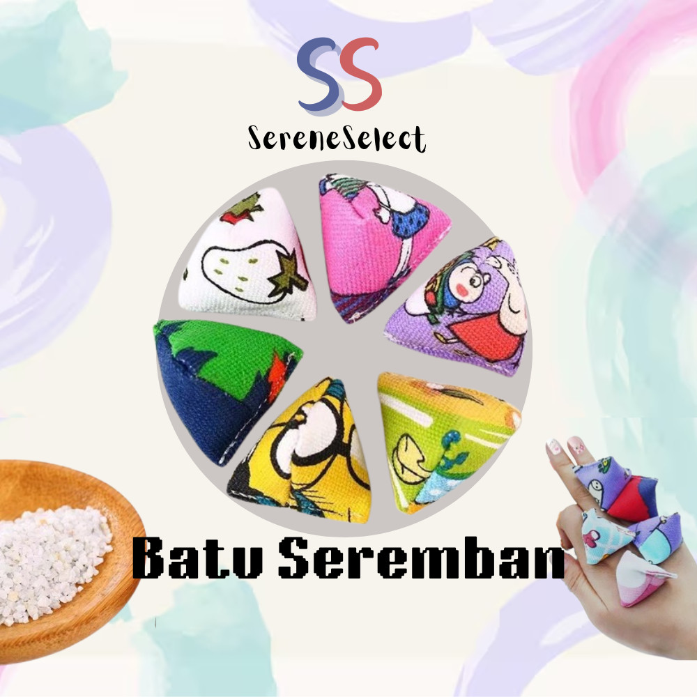 Batu Seremban 5 Biji Stone Play Childhood Game Traditional Games Mainan ...