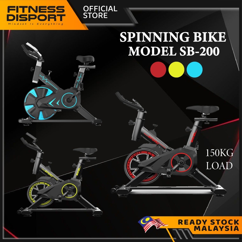 Spinning Bike Bicycle SB200 Home Fitness Equipment Ultra-Quiet ...