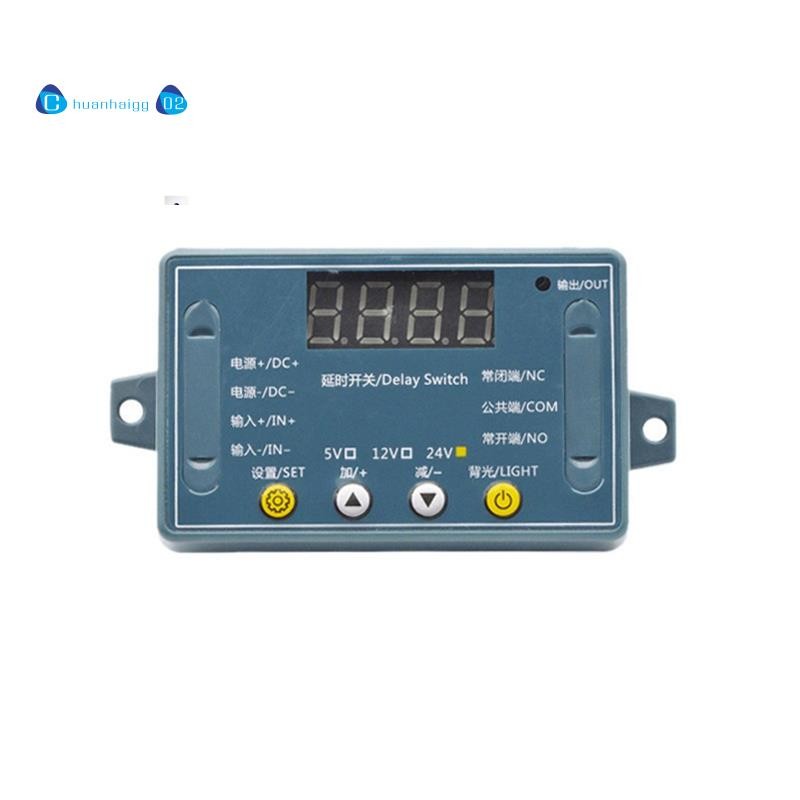 DC 24V 10A Adjustable Time Delay Relay Module 32 Modes LED Digital ...