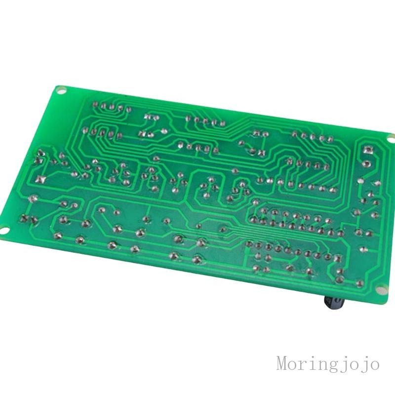 JoJo AT89C2051 DC5V-12V 6 Bits LED Electronic Clock Kits PCB Soldering ...