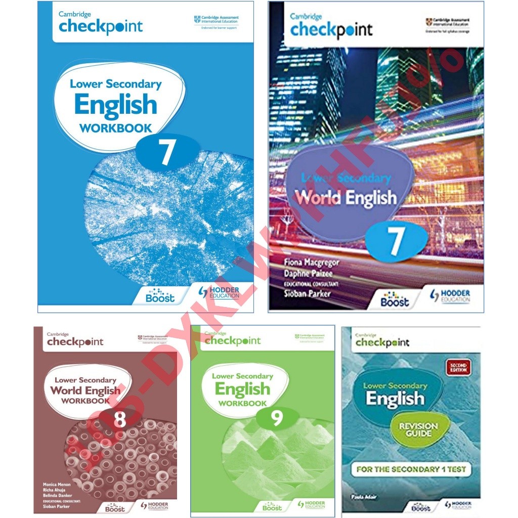 Checkpoint Lower Secondary English Workbook 7/9 Lower Secondary World ...