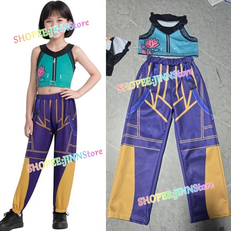 -JINN-Animated KPOP DEMON HUNTERS Cosplay Costume RUMI ZOEY MIRA ...
