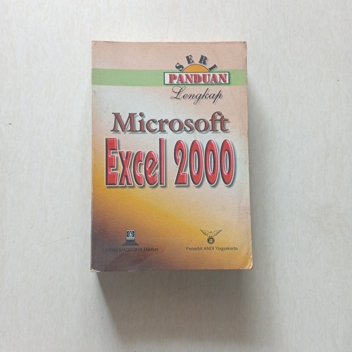 Complete Microsoft EXCEL 2000 Guide Series, Original Used Andi Publisher | Shopee Singapore