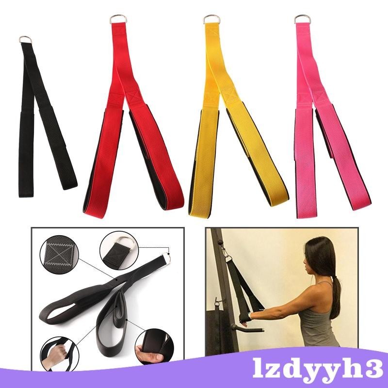 [Lzdyyh3] Tricep Rope Gym Equipment Cable Attachment Pulley System Tricep Pull Down Rope for ...
