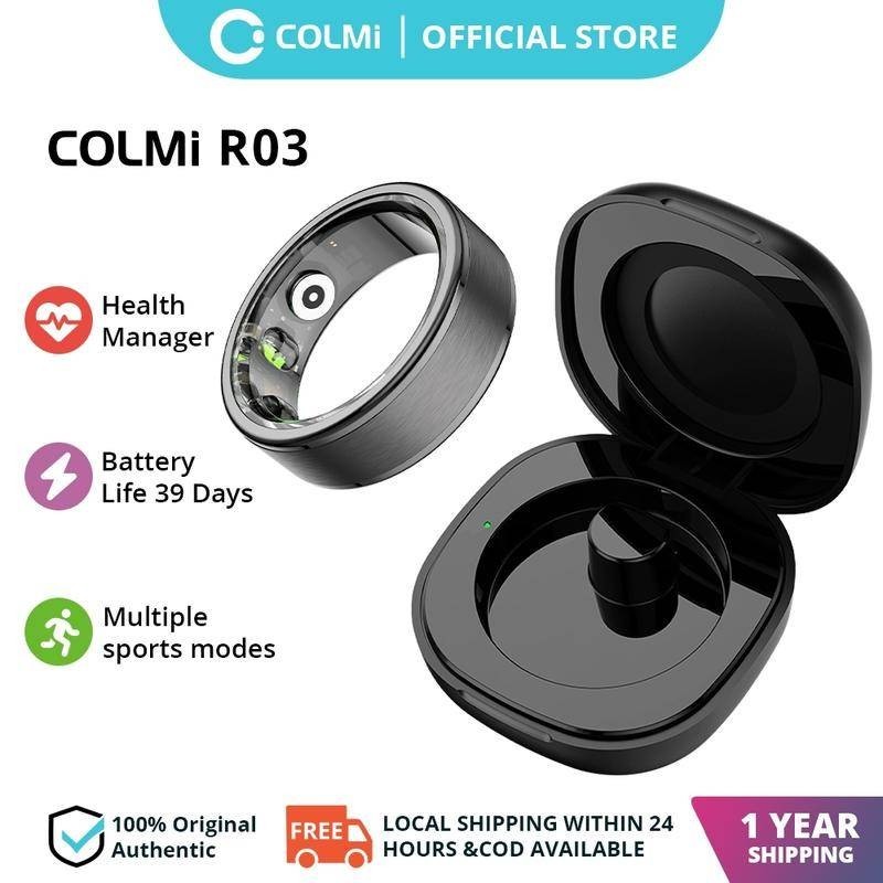 [2024] COLMI Smart Ring R03 5ATM Waterproof Health Monitoring Exercise ...