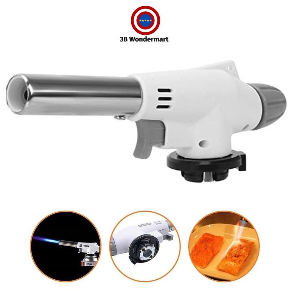 Camping Gas Torch Welding Fire Maker Lighter Butane Burner Flame Gun ...