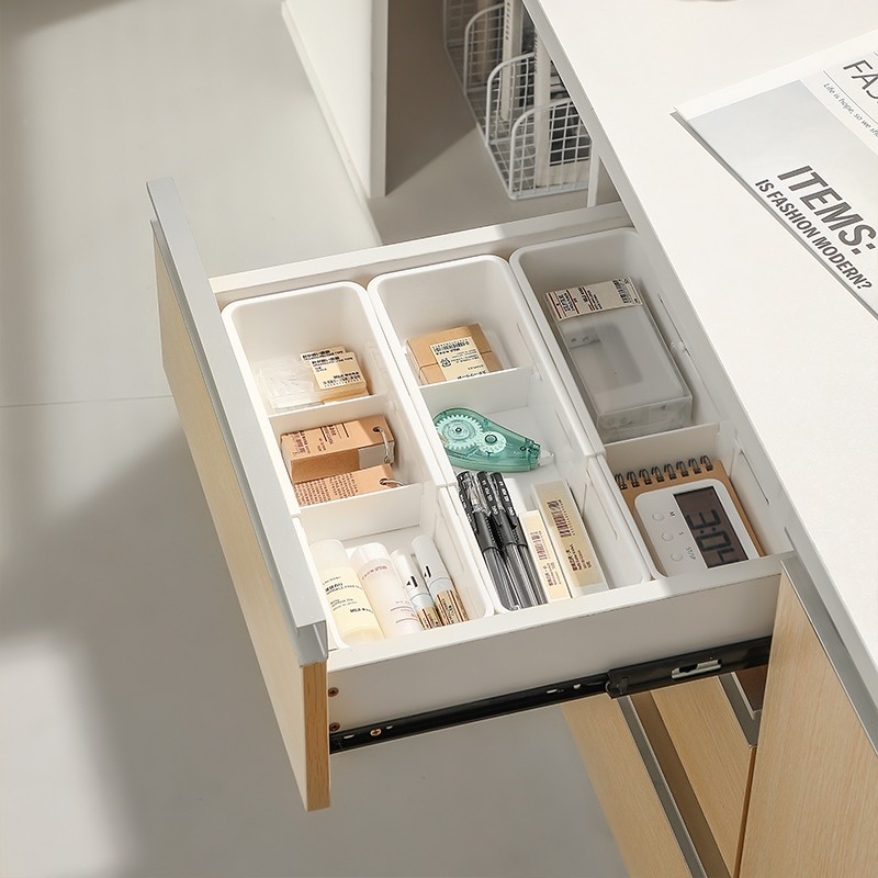 Adjustable Drawer Tray Expandable Utensil Cutlery Organiser Kitchen ...