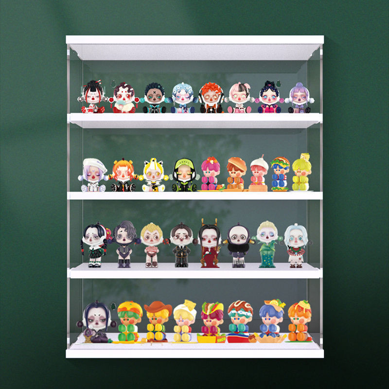 Blind Box Storage Display Stand Wall Mounted Dust Cover Pop Mart Hand ...