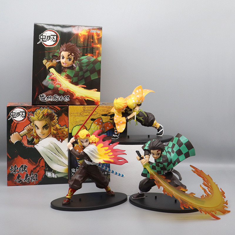 Demon Slayer: Kimetsu No Yaiba Combat Model Toy Figure, Zenitsu Zenitsu ...