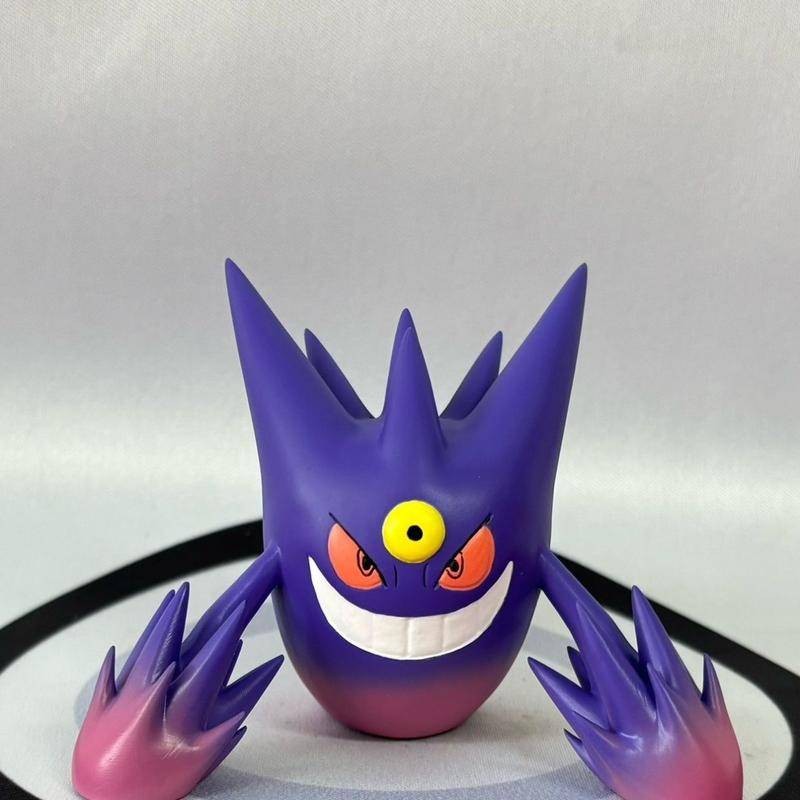 7cm Mega gengar pokemon scale world action figure doll | Shopee Singapore