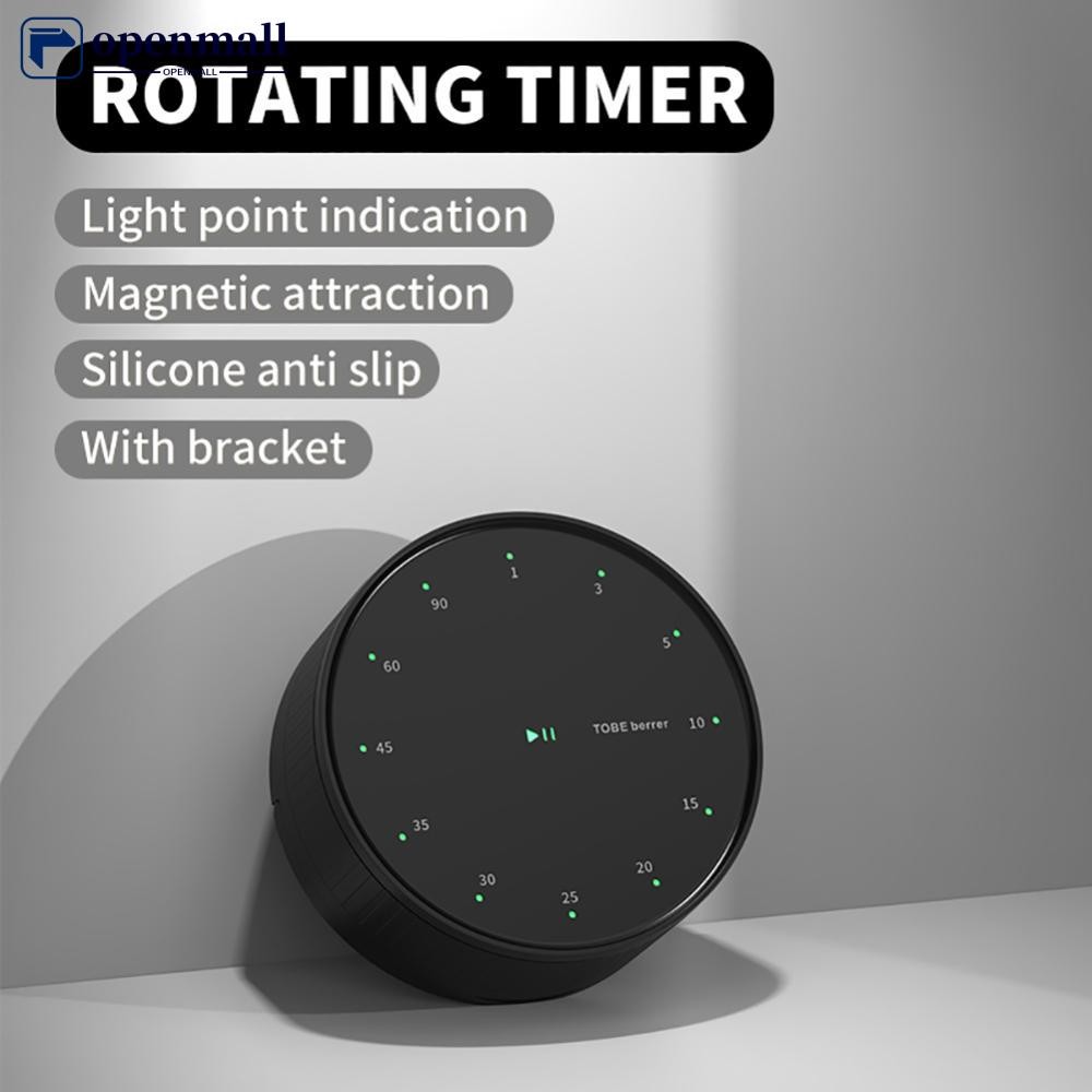 【Car Home】 Rotary Timer With LED Spot Display Stand Magnetically Fixed ...