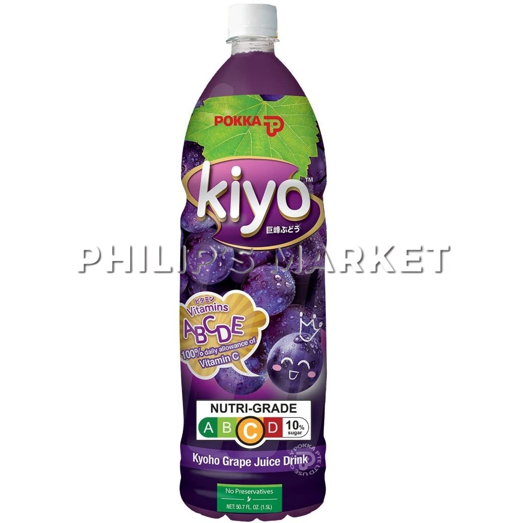 Pokka Kiyo Kyoho Grape Juice 1.5L | Shopee Singapore