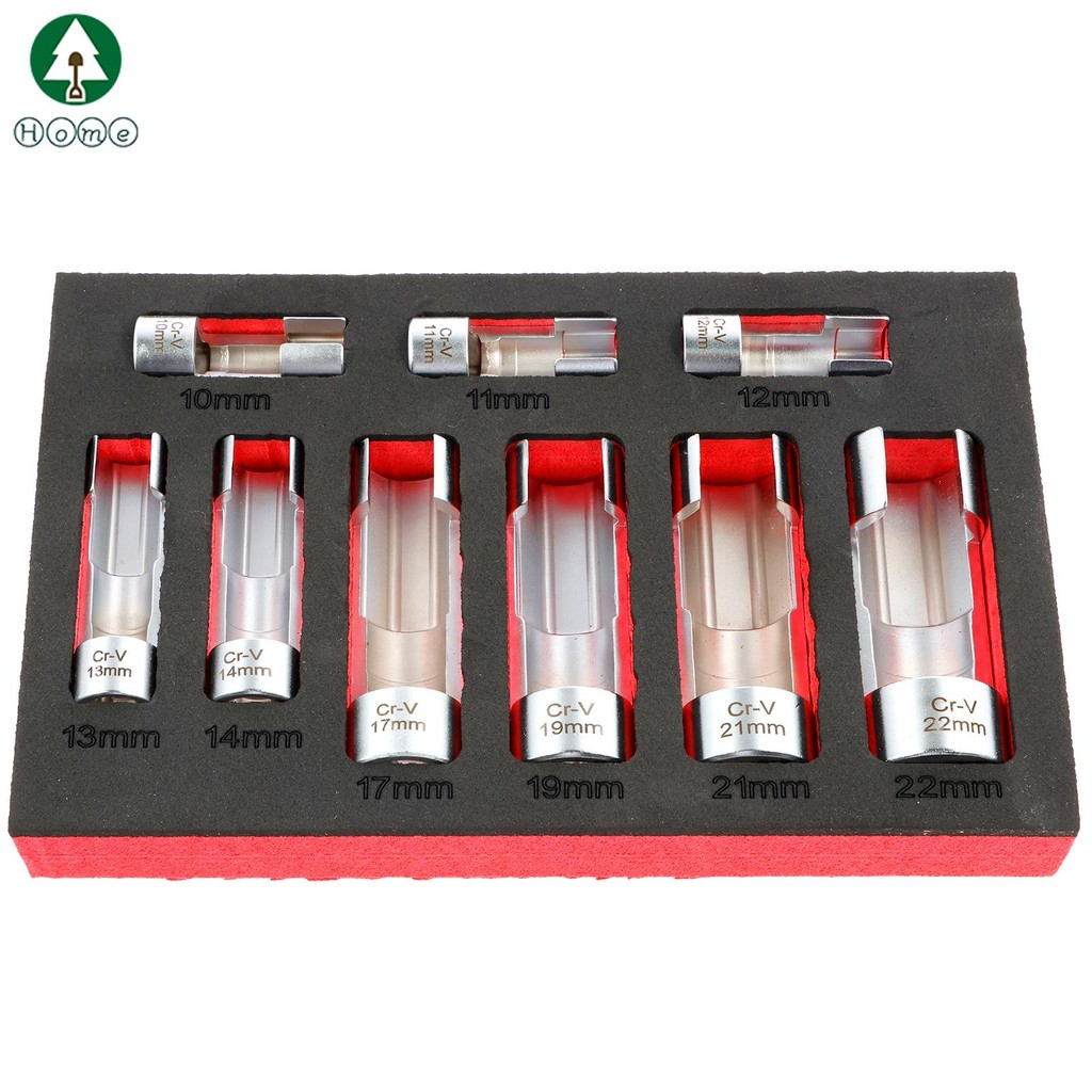 3/8 Inch 1/2 Inch Drive Diesel Injector Fuel Line Socket Wrench Set ...