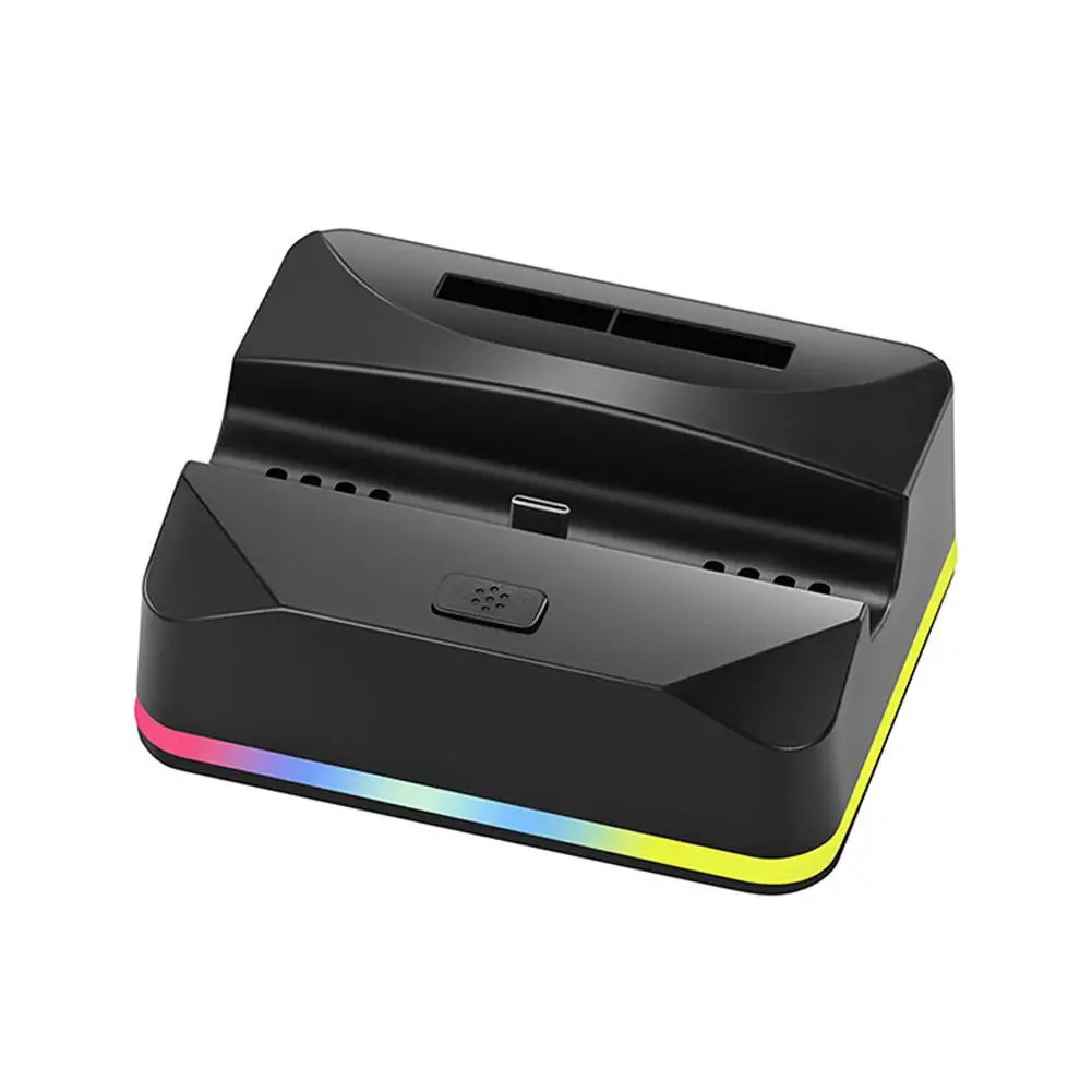 Charging Dock For Nintendo Switch 2 With RGB Lights Portable Stand ...