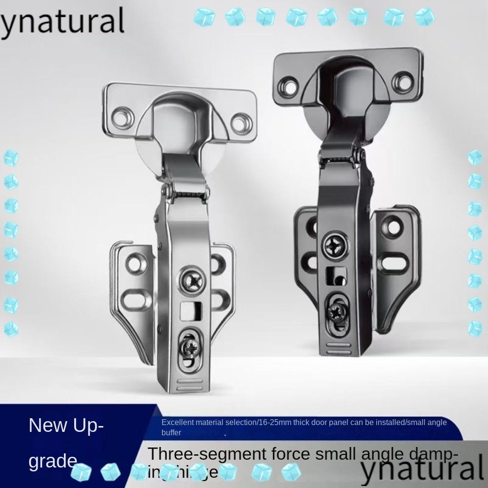 YNATURAL Cabinet Door Hinges, Stainless Steel Wardrobe Door Concealed ...