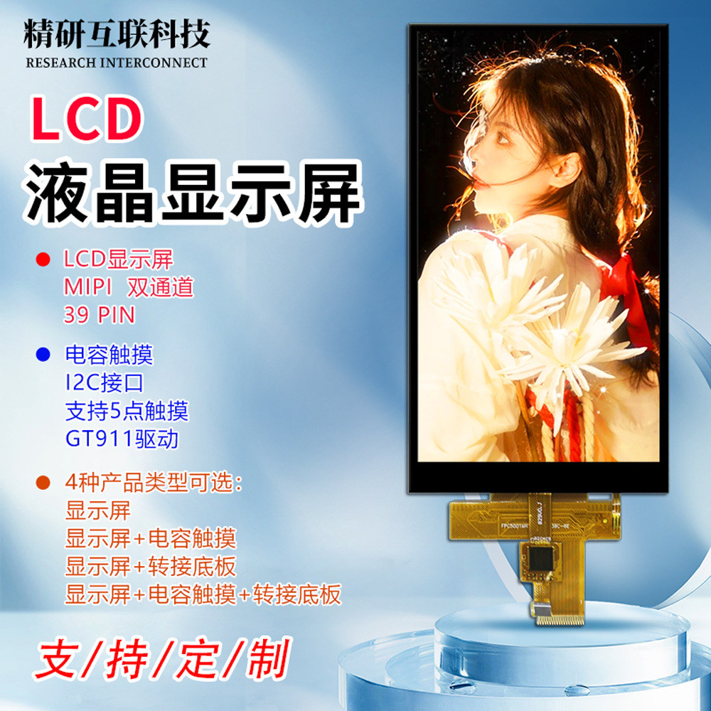 5.0Inch TFT LCD Screen LCD Display Screen IPS Screen MIPI Dual ...