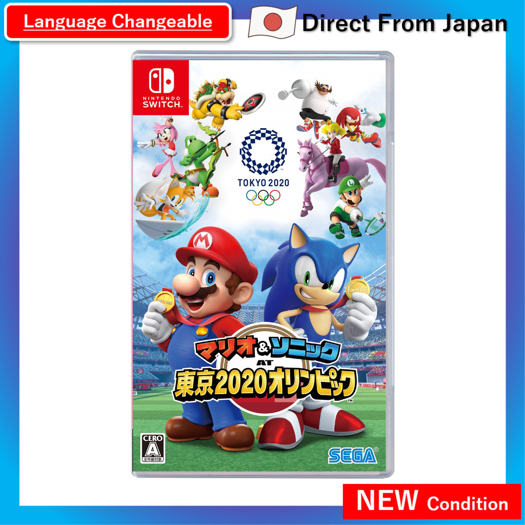 [Brand New][Playable in English] Mario & Sonic AT Tokyo 2020 Olympics ...