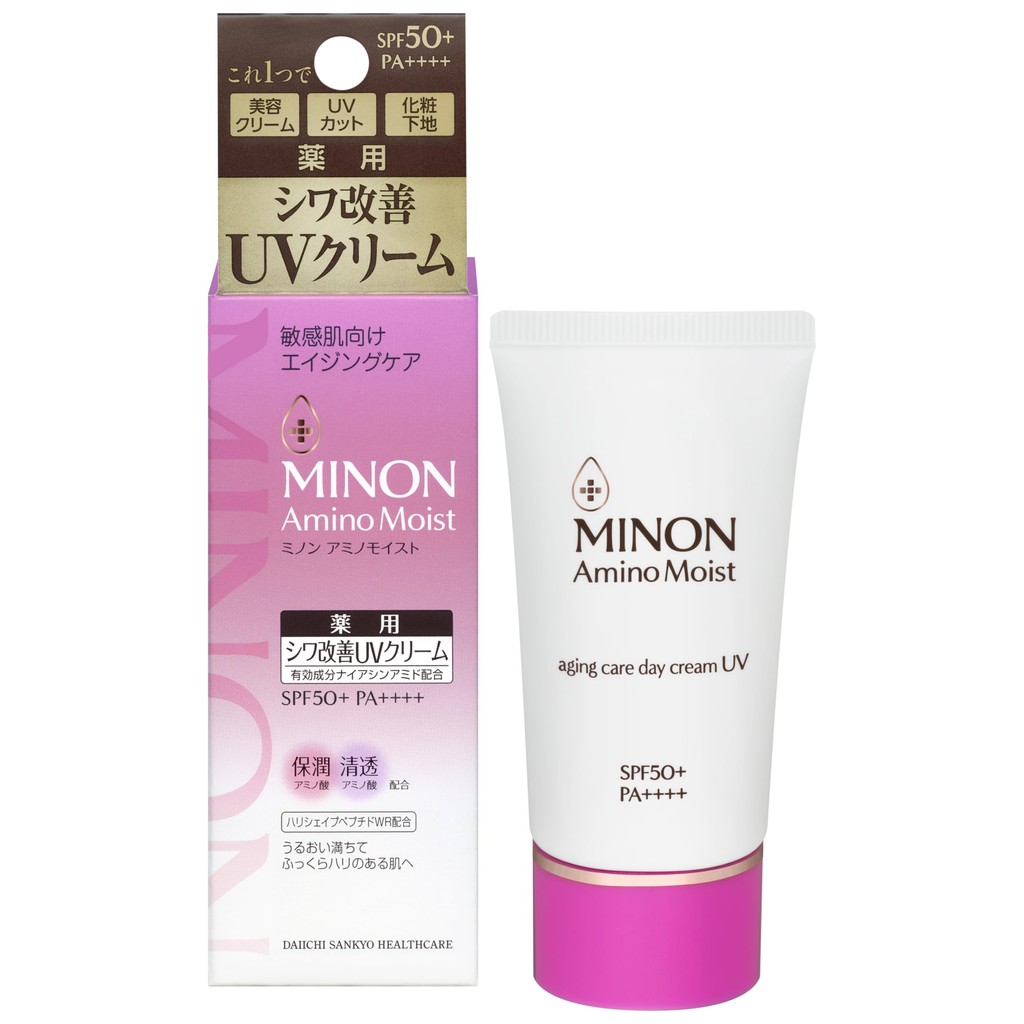 Minon Amino Moist Aging Care Day Cream UV 30g [Sensitive Skin] Quasi ...
