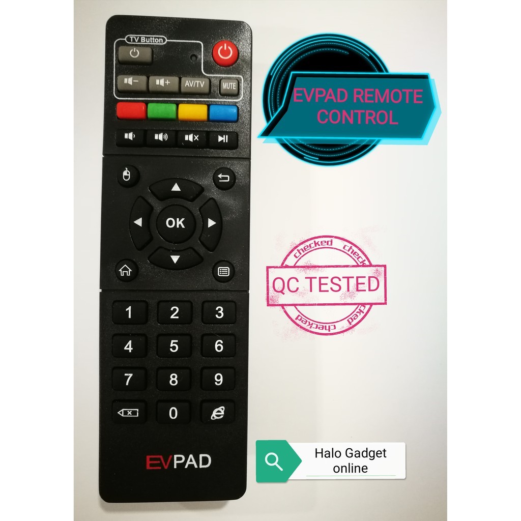 ORI EVPAD EPLAY REMOTE CONTROL EPLAY FOR TV BOX MODEL EVPAD 3S/EVPAD 2S ...