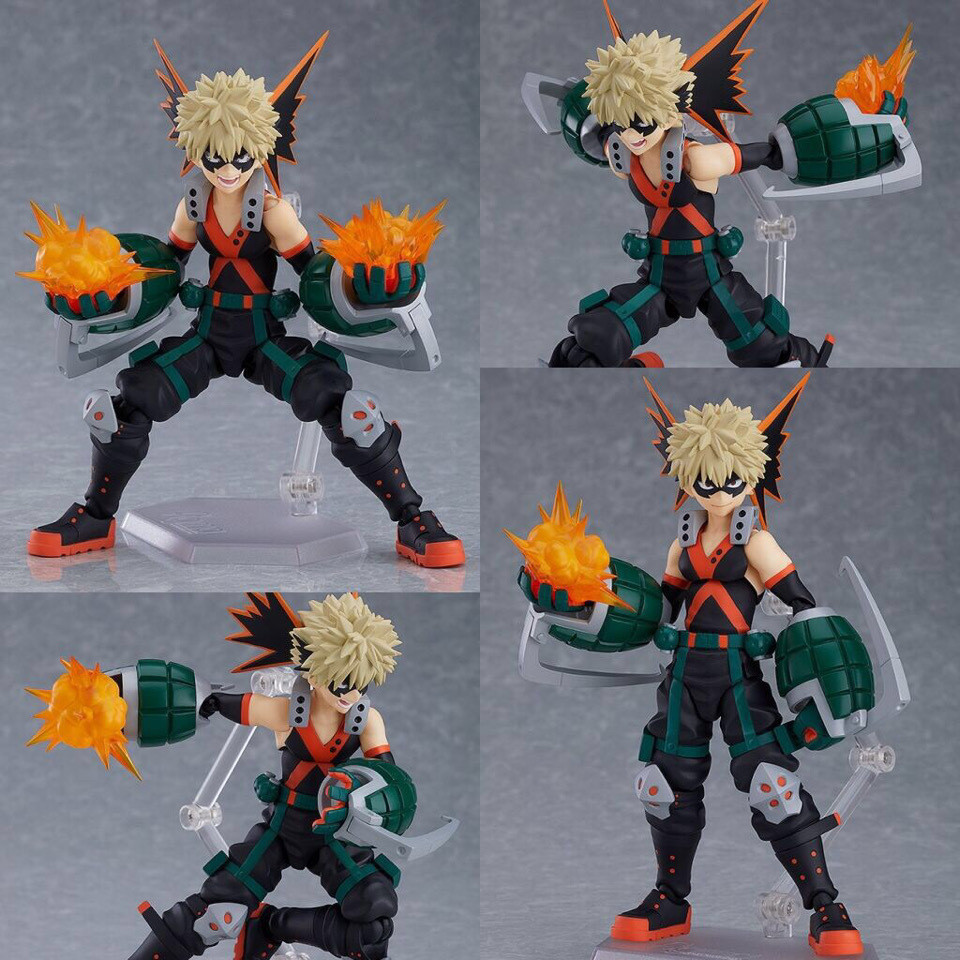 My hero academia Figma 443 Bakugou katsuki Movable Joint Handmade Toy ...