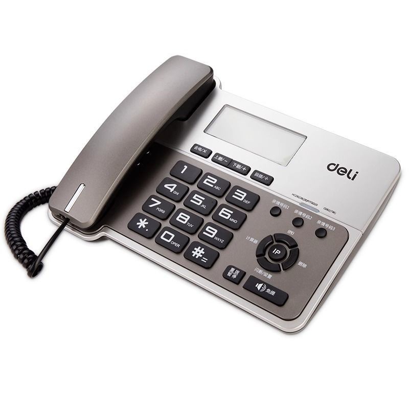 Deli796Telephone Caller ID Office Home Business Landline Corded ...