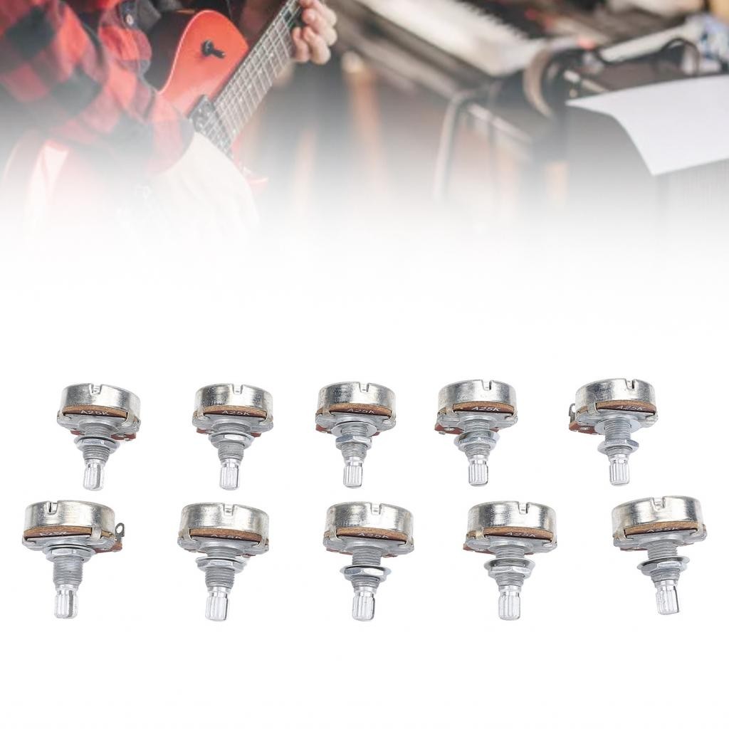 toolmaster.sg 25K Potentiometer Metric M8 Thread Electric Guitar Pots ...