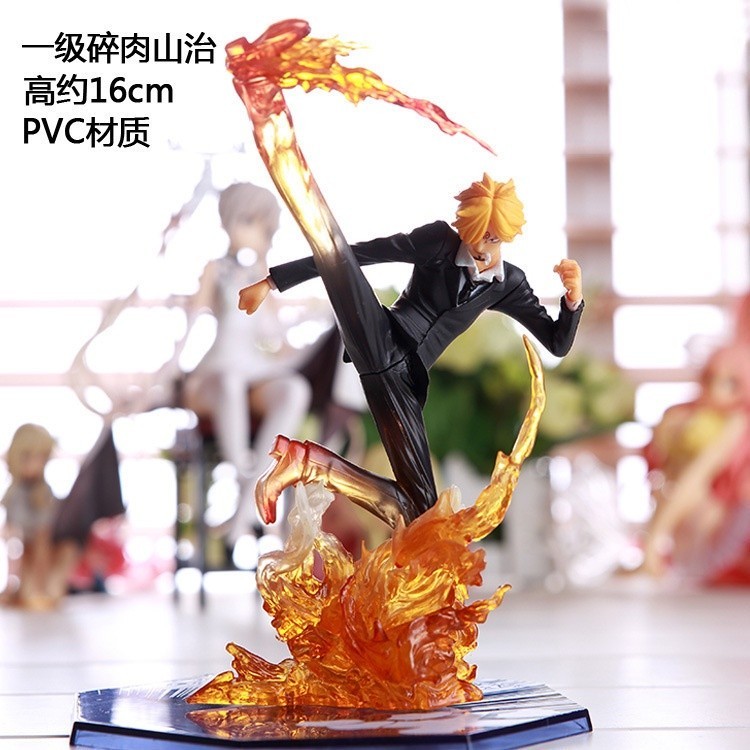 One Piece Devil Wind Leg Minced Meat Sanji Figure zoro action figure ...